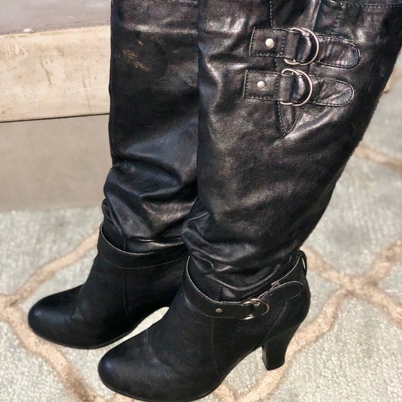 Rampage | Shoes | Rampage Eleanor Black Boots | Poshmark